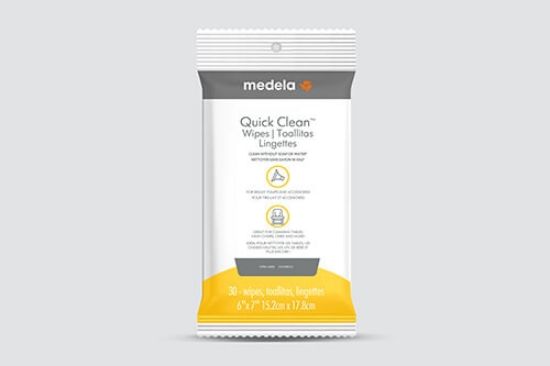 - Quick Clean™ Breast Pump & Accessory Wipes