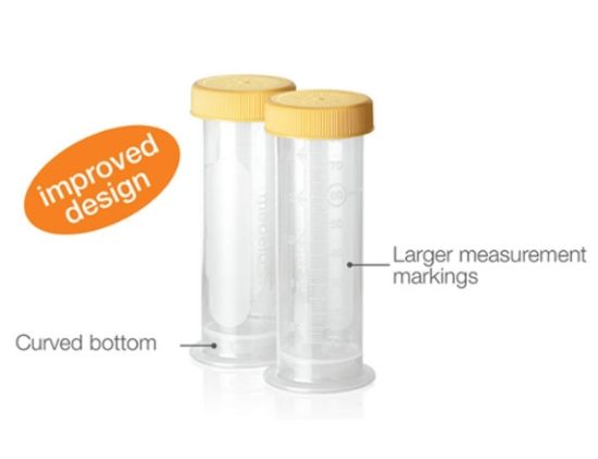 - 80 mL Breast Milk Container Ready-to-Use