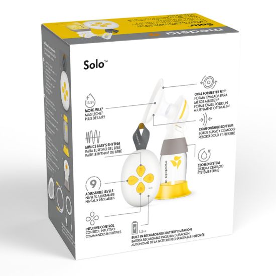 - Solo™ Single Electric Breast Pump